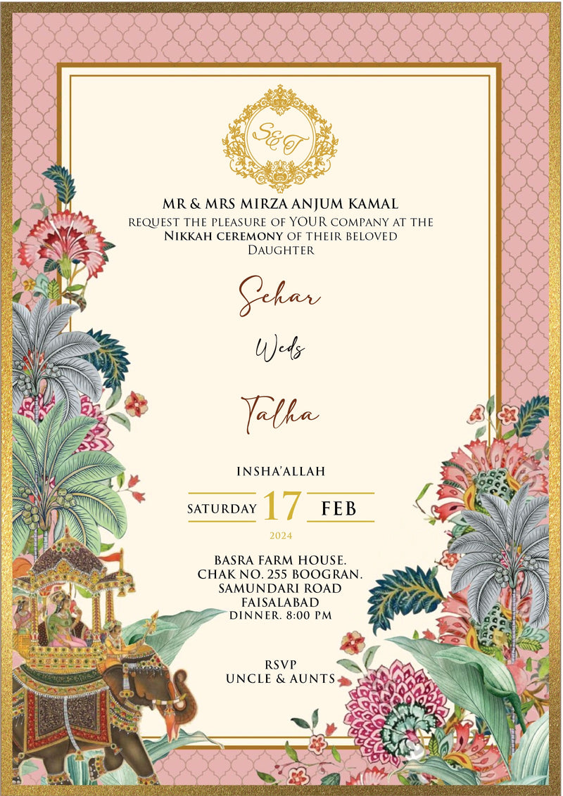 Digital Invites – Shafiq Press
